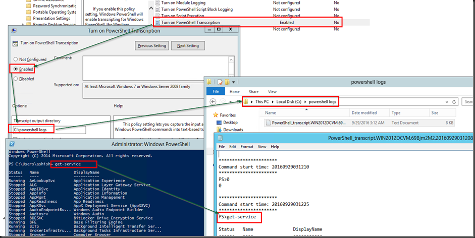 PowerShell Transcription and script bulk logging – Ashish Gupta