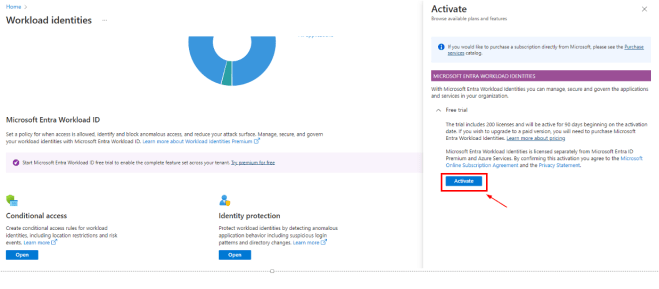 Implement conditional access on Azure AD Apps : Using Workload ...